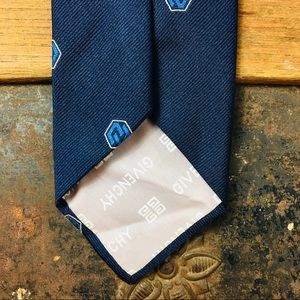 Givenchy | Accessories | Givenchy Bluepattern Mens Tie | Poshmark